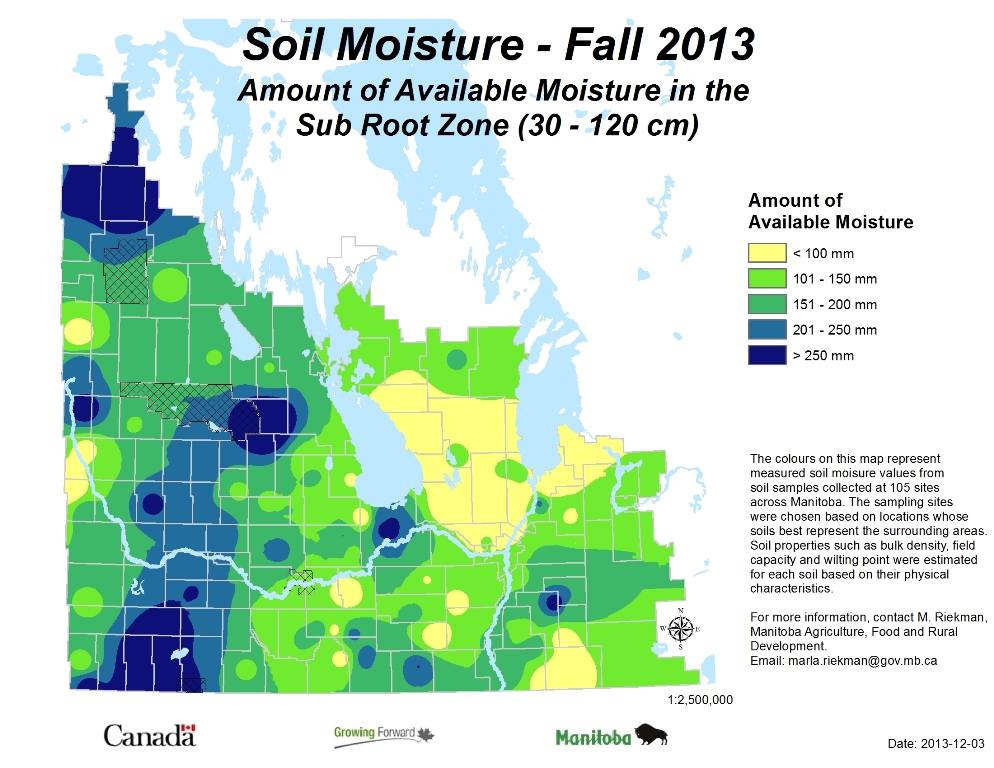 Province of Manitoba | agriculture - Manitoba Fall Soil Moisture Survey