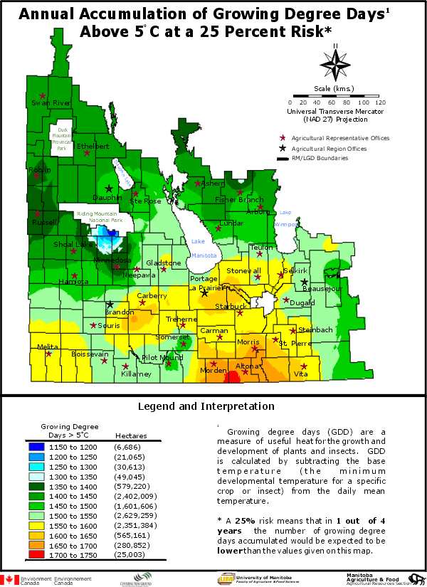 Province of Manitoba | agriculture - Agricultural Climate of Manitoba