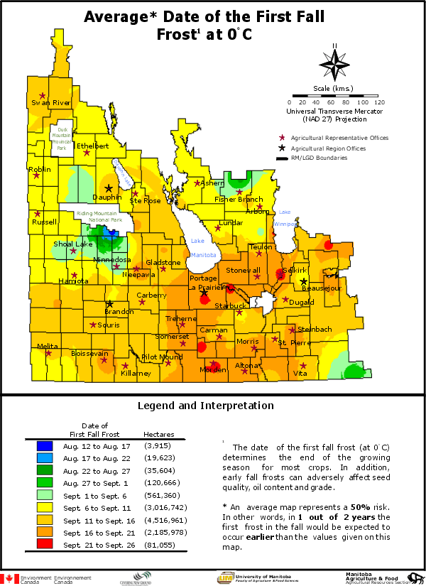 Province of Manitoba | agriculture - Agricultural Climate of Manitoba
