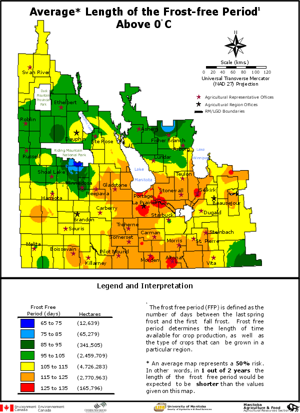 Province of Manitoba | agriculture - Agricultural Climate of Manitoba