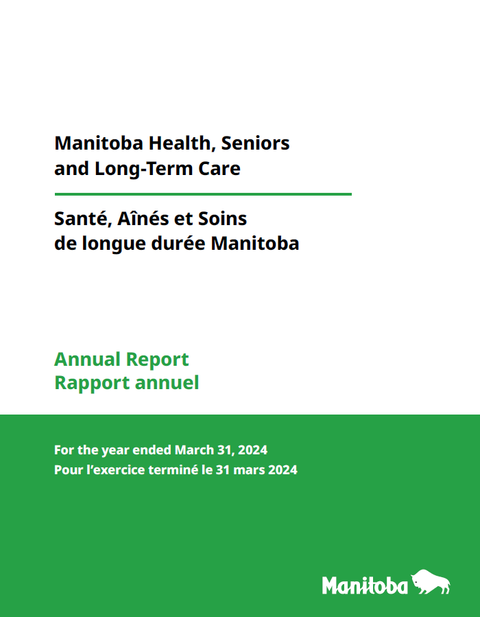 Annual Report | Manitoba Health | Province of Manitoba