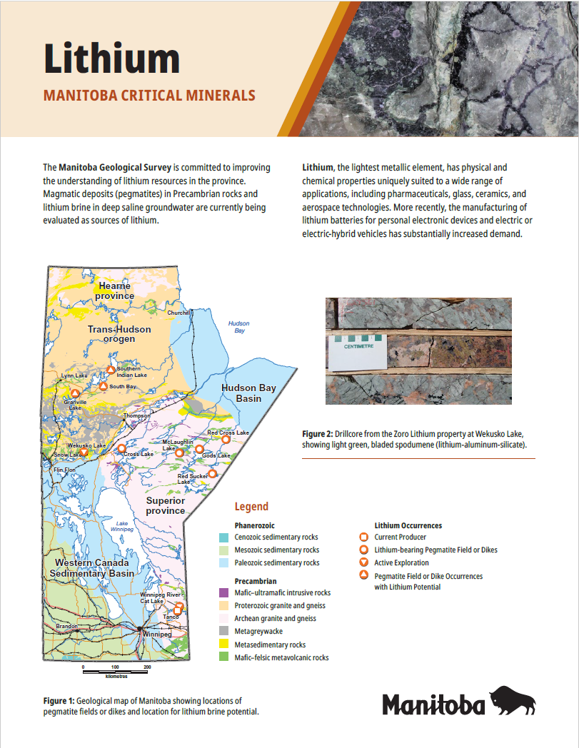 Mineral Commodities in Manitoba | Resource Development | Business ...